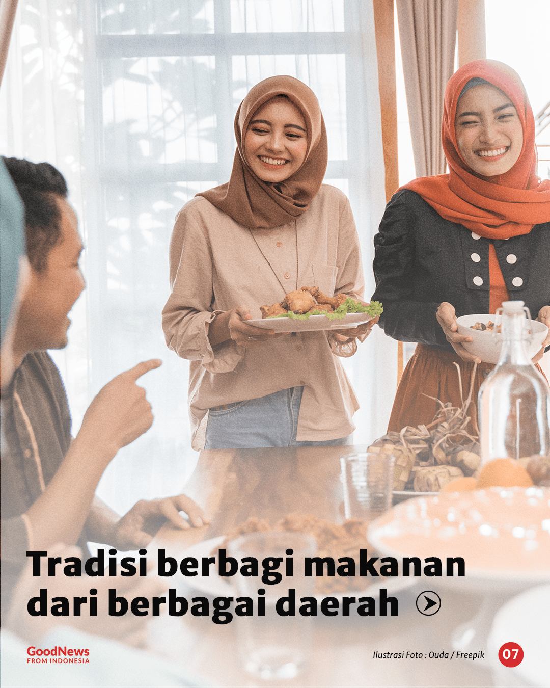 Kenapa Orang Indonesia Suka Berbagi Makanan saat Hari Raya?
