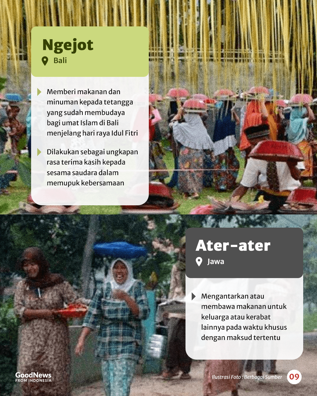 Kenapa Orang Indonesia Suka Berbagi Makanan saat Hari Raya?