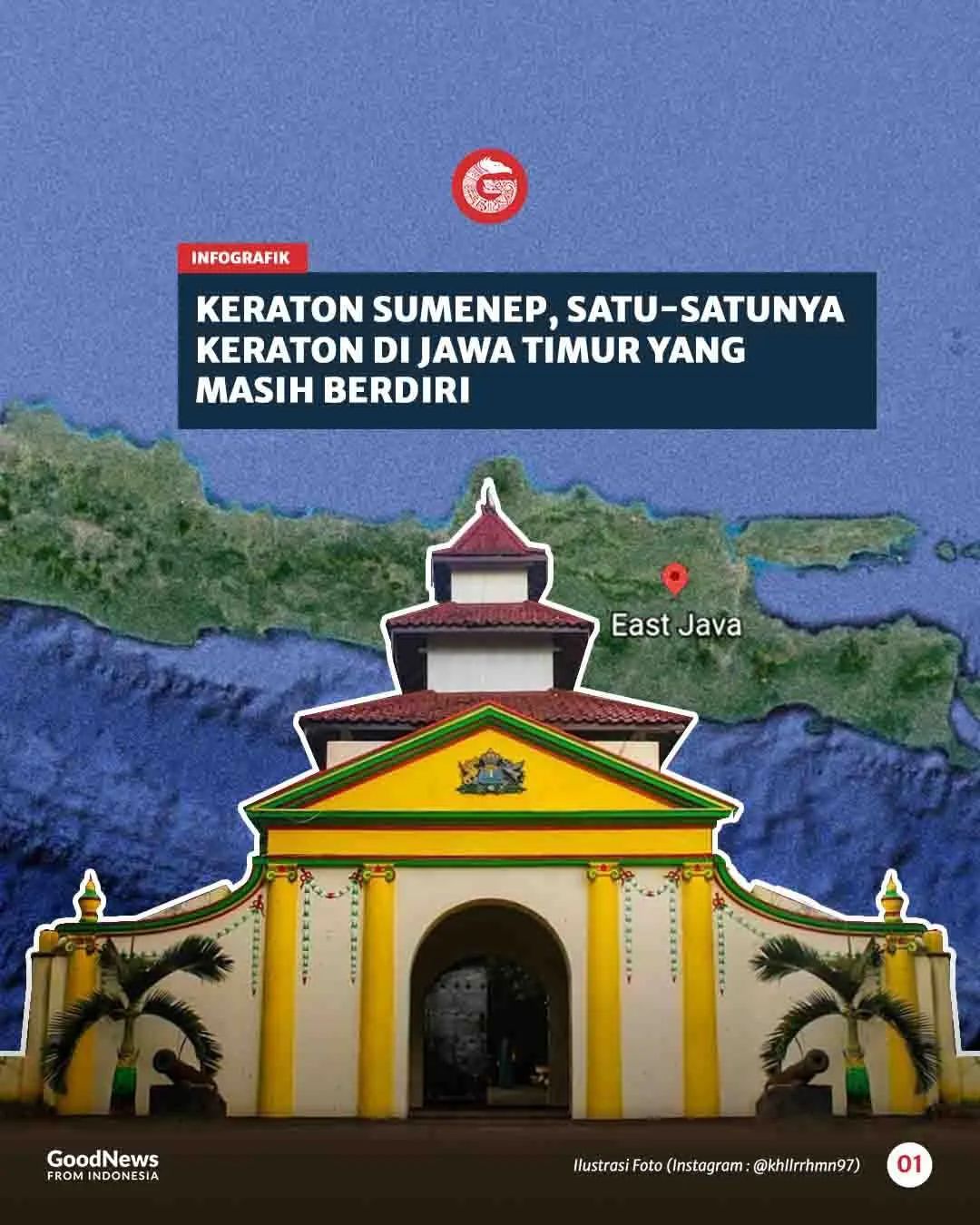 Keraton Sumenep, Satu-satunya Keraton di Jawa Timur yang Masih Berdiri