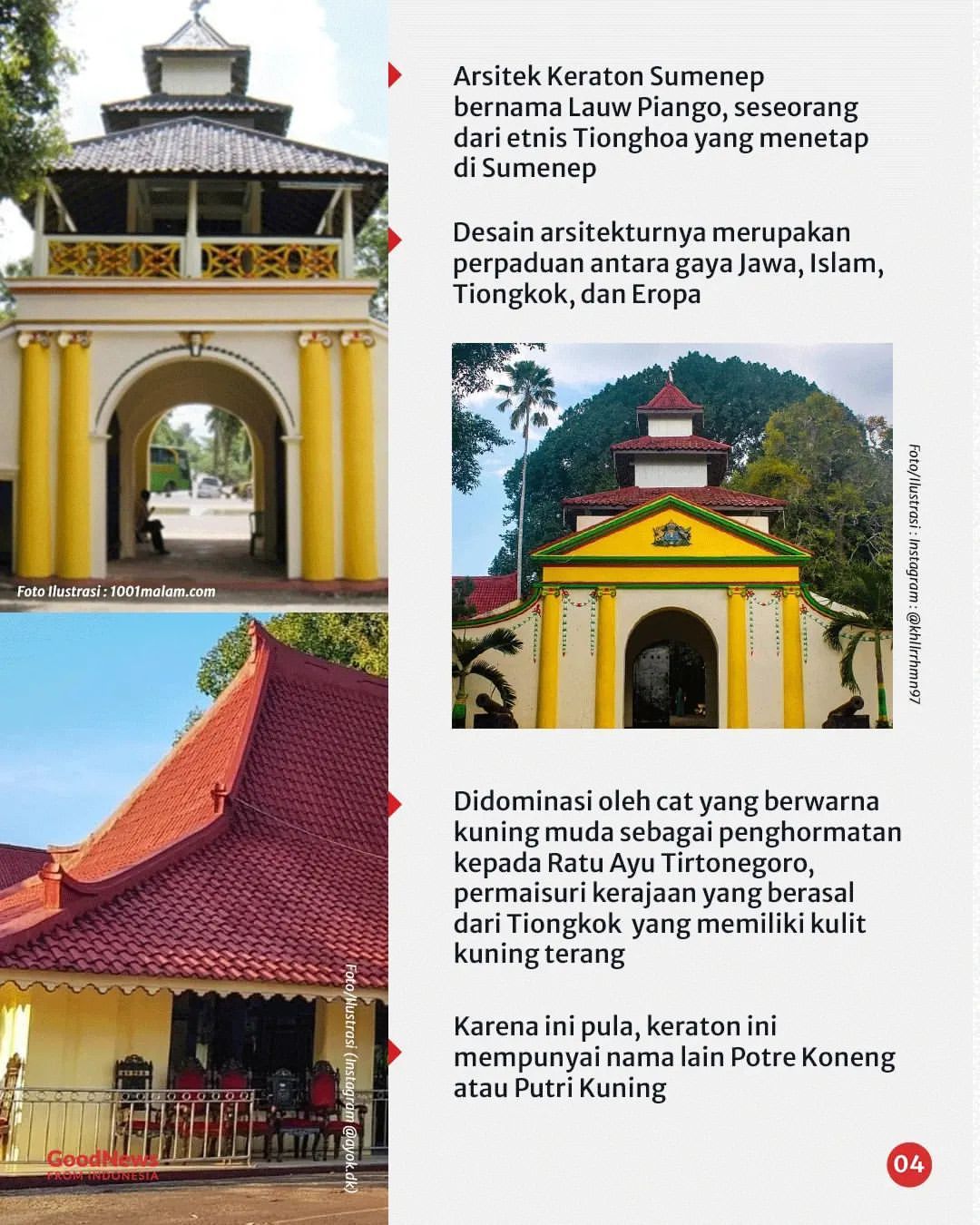 Keraton Sumenep, Satu-satunya Keraton di Jawa Timur yang Masih Berdiri