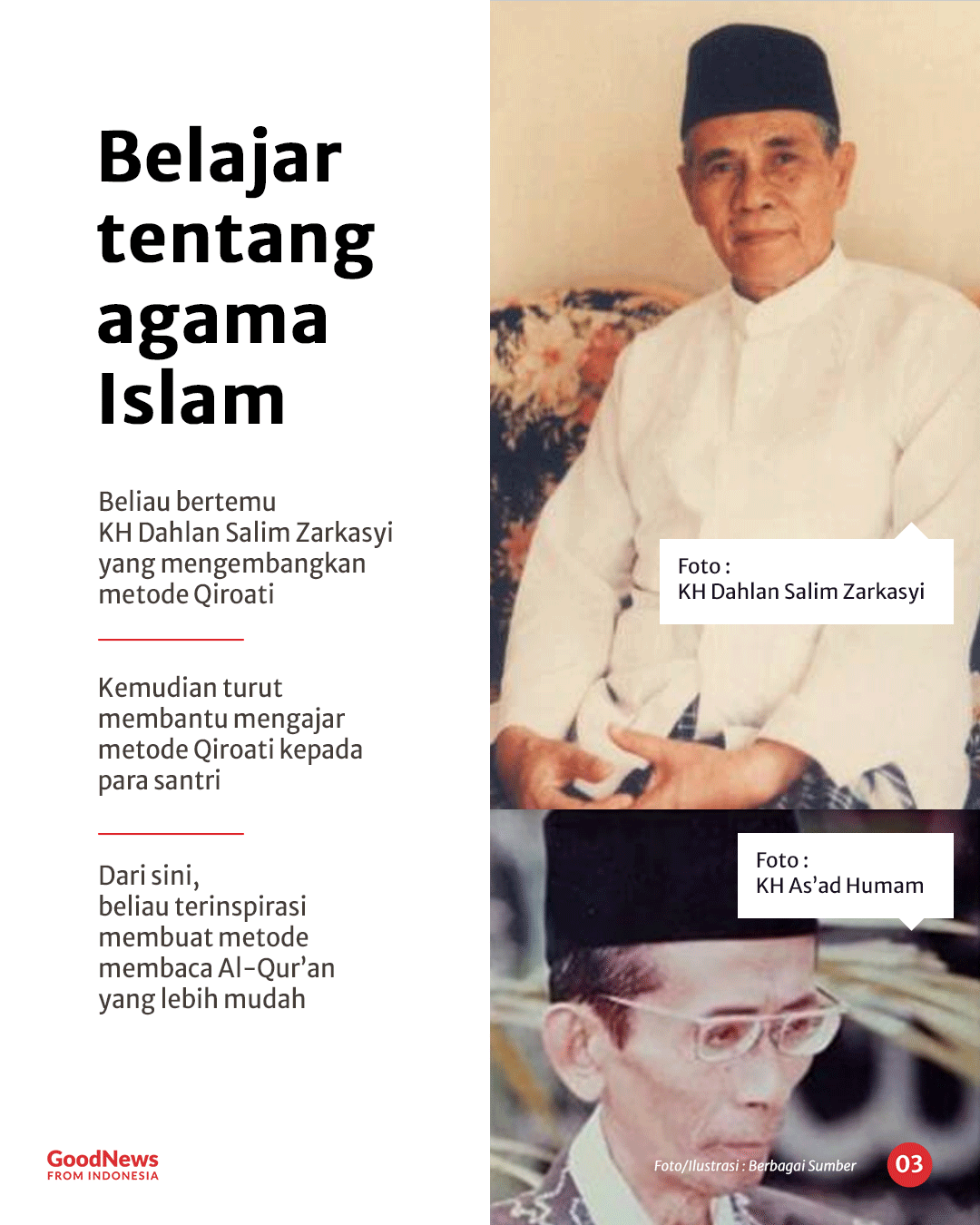 KH As'ad Humam, Pahlawan Penggagas dan Penemu Metode Iqro