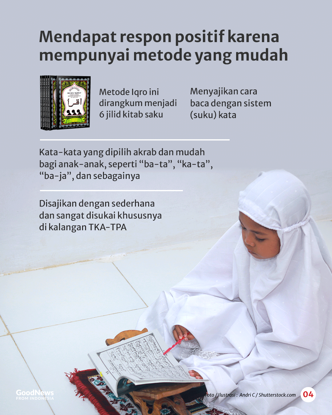 KH As'ad Humam, Pahlawan Penggagas dan Penemu Metode Iqro