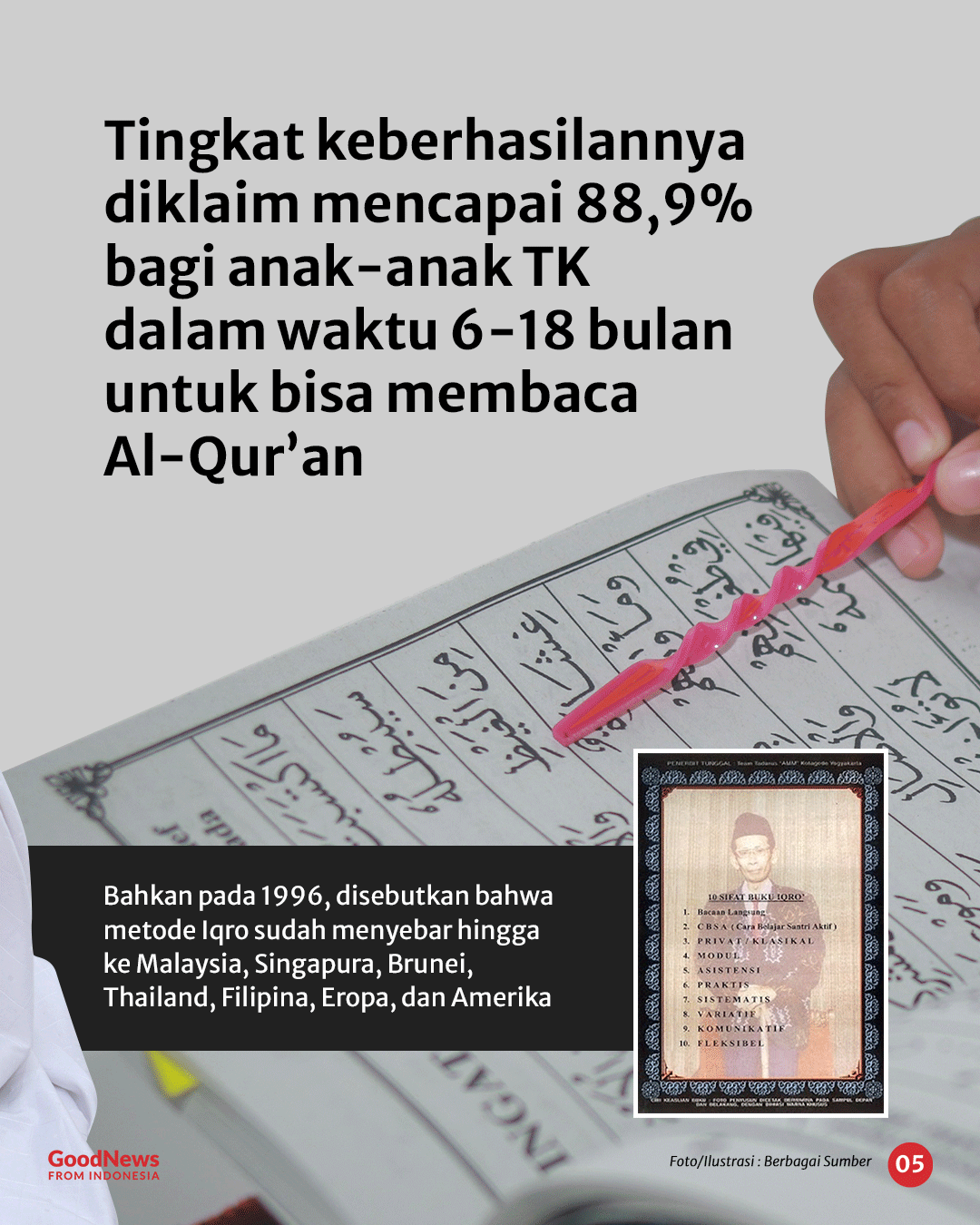 KH As'ad Humam, Pahlawan Penggagas dan Penemu Metode Iqro