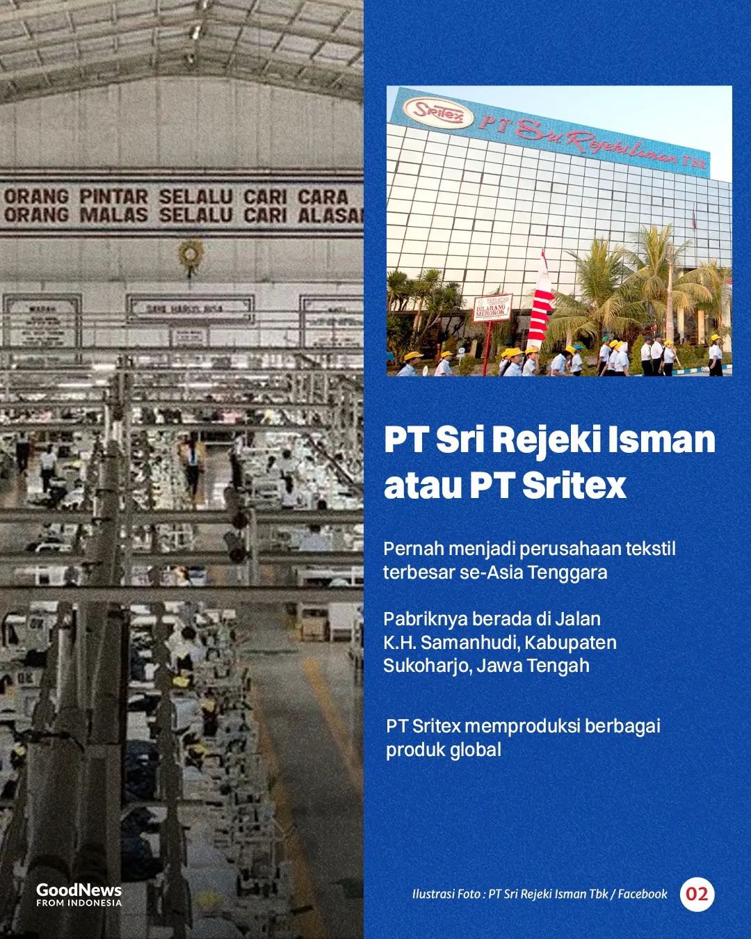 Kisah PT Sritex, Pabrik Tekstil Pemasok Seragam Militer 36 Negara di Dunia