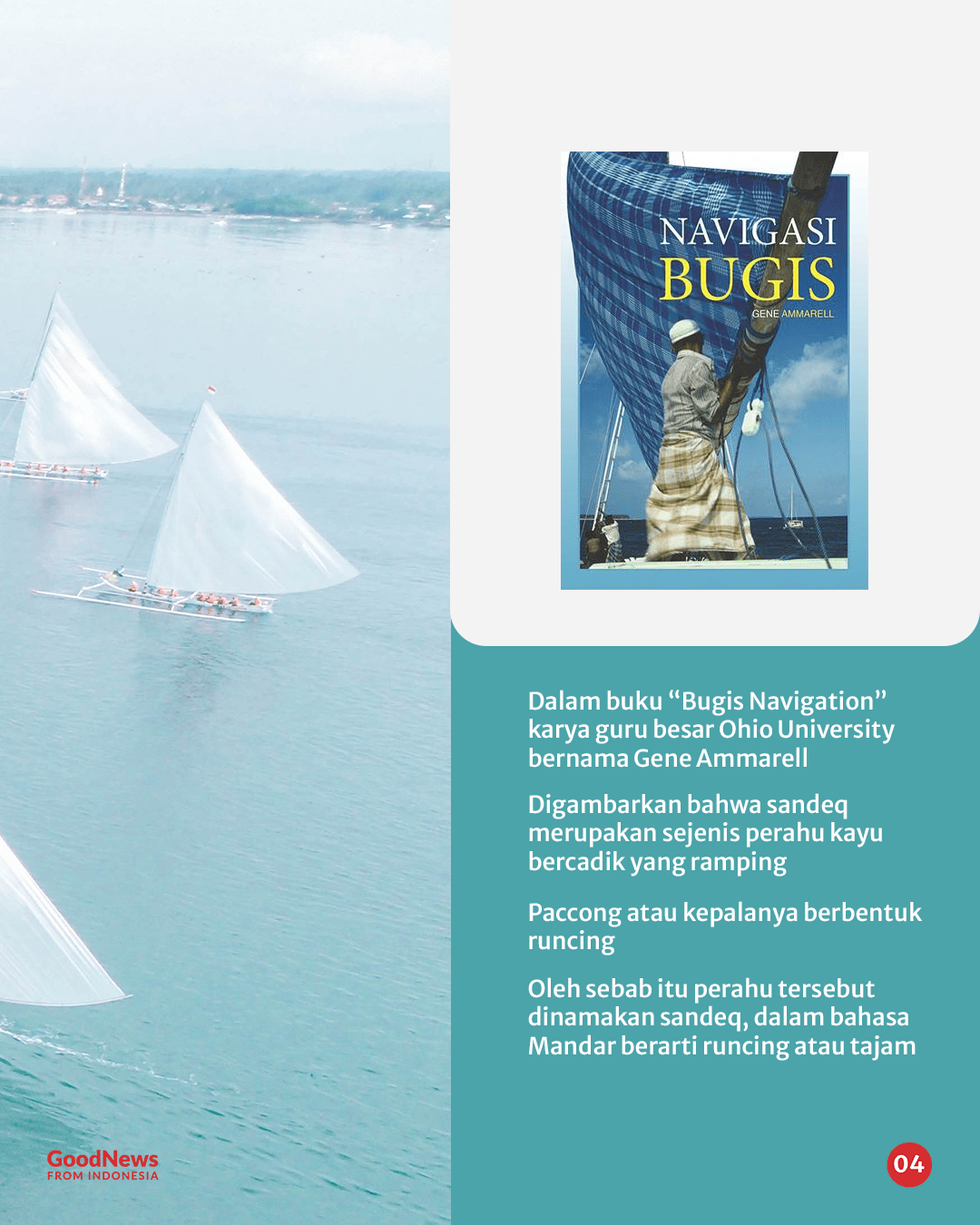 Lopi Sandeq, Perahu Layar Tercepat di Dunia Peninggalan Suku Mandar