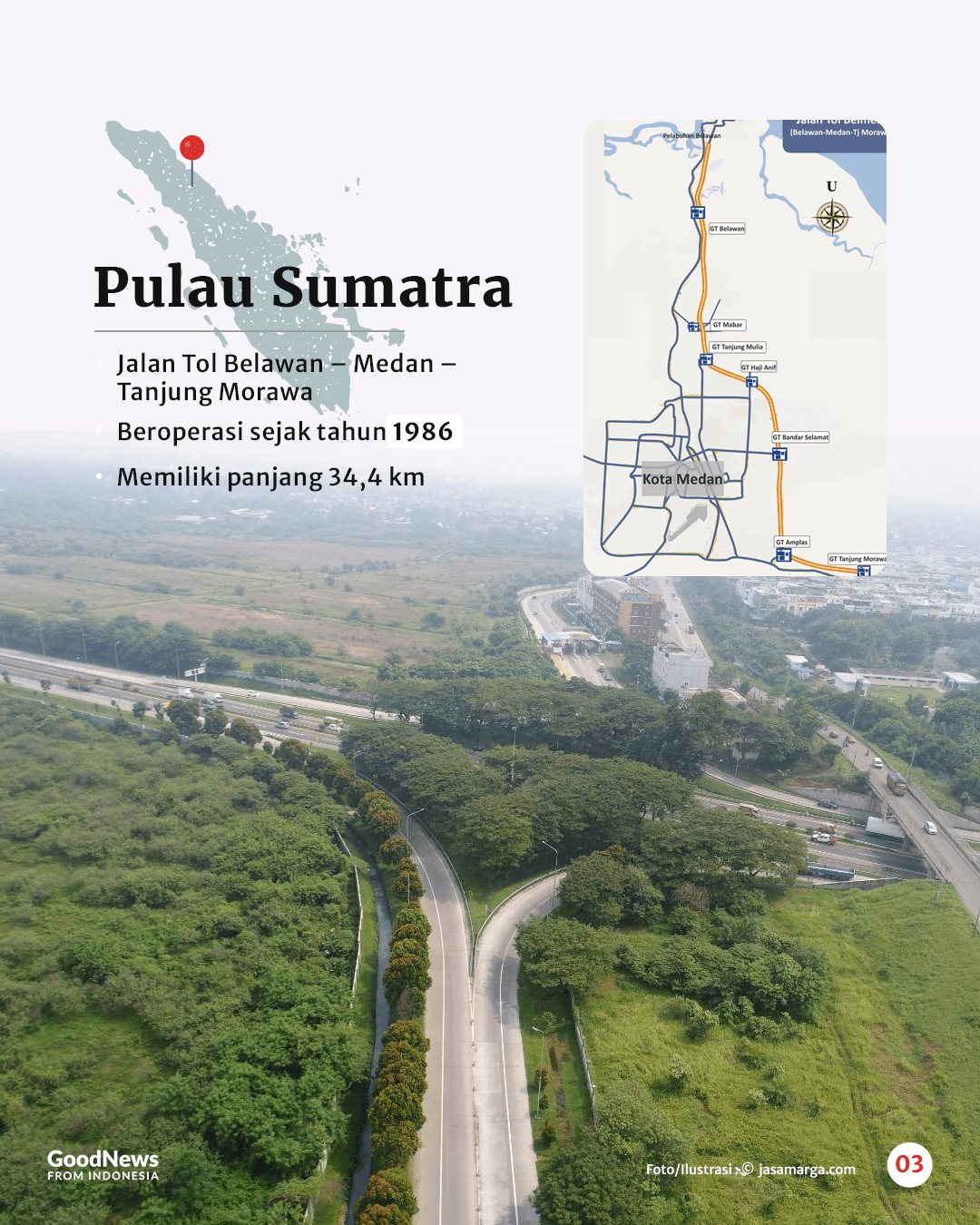 Mengenal Jalan Tol Pertama yang Beroperasi di 5 Pulau di Indonesia