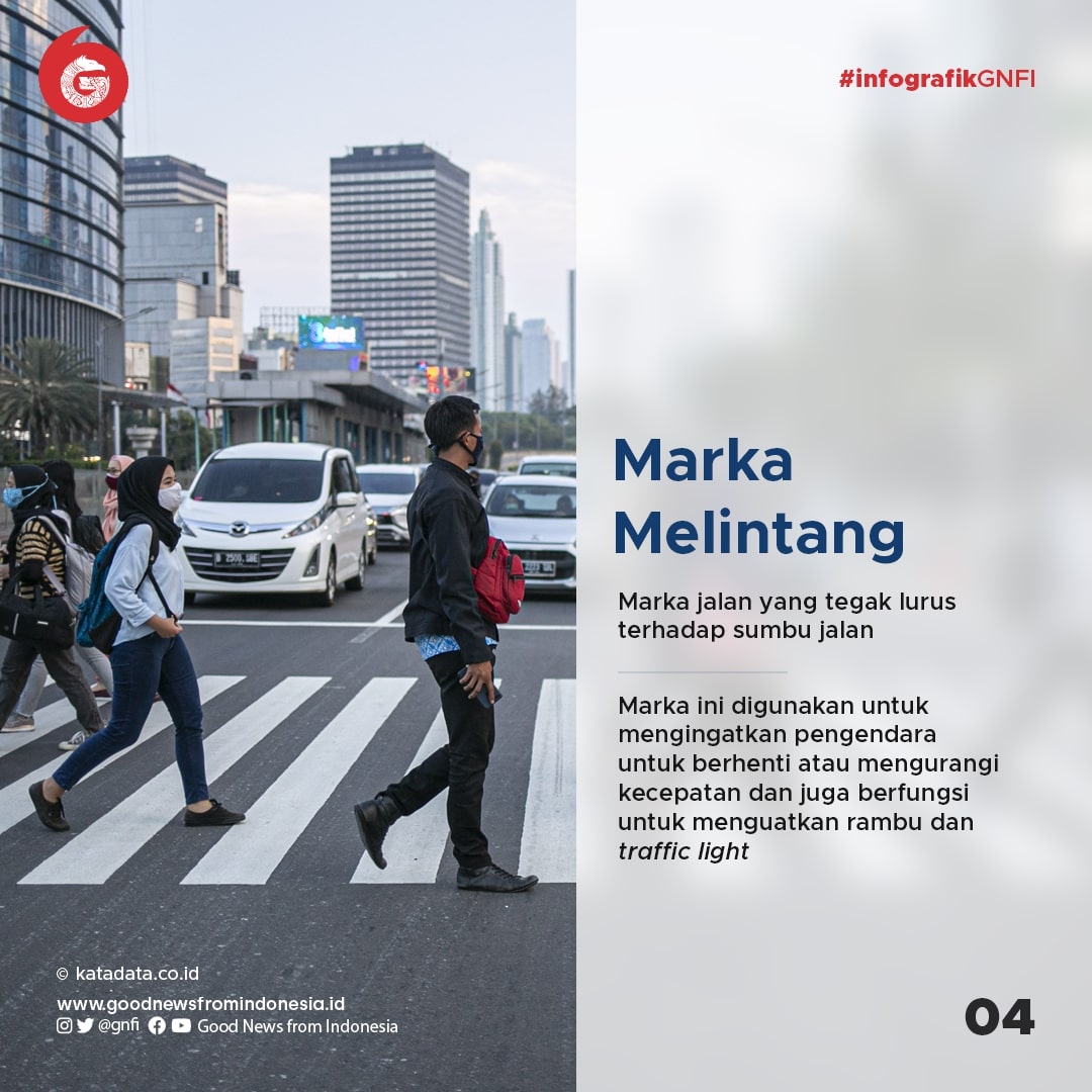 Mengenal Jenis Marka Jalan dan Fungsinya