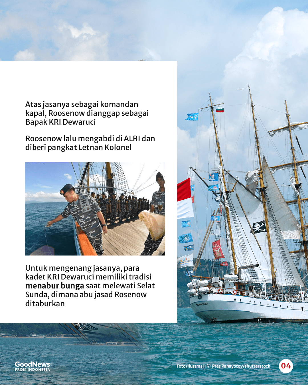 Mengenal KRI Dewaruci, Kapal Legendaris Angkatan Laut Indonesia yang ...