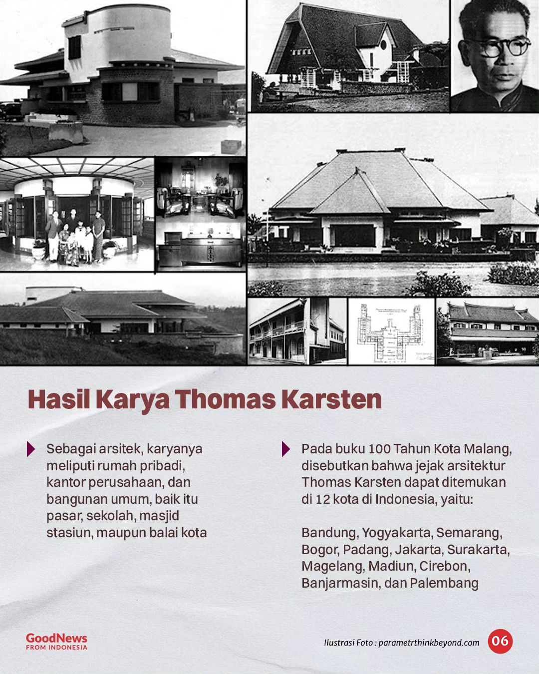 Mengenal Thomas Karsten, Sang Perancang Tata Kota Malang dan Bandung
