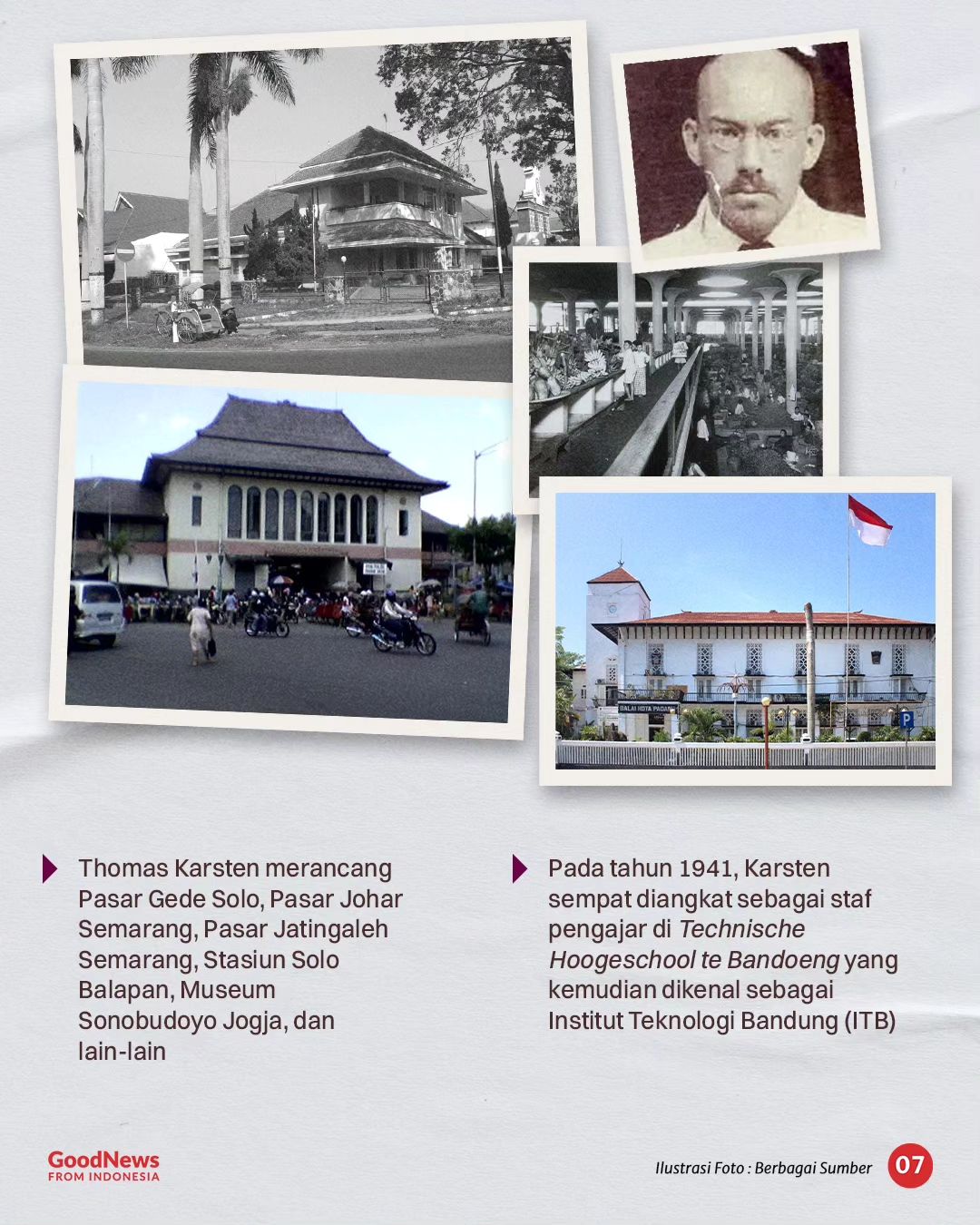 Mengenal Thomas Karsten, Sang Perancang Tata Kota Malang dan Bandung