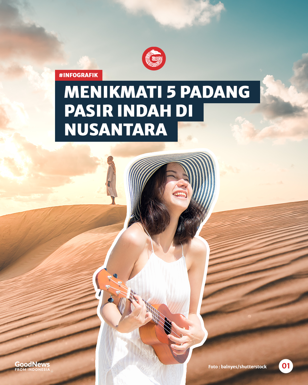 Menikmati 5 Padang Pasir Indah di Nusantara