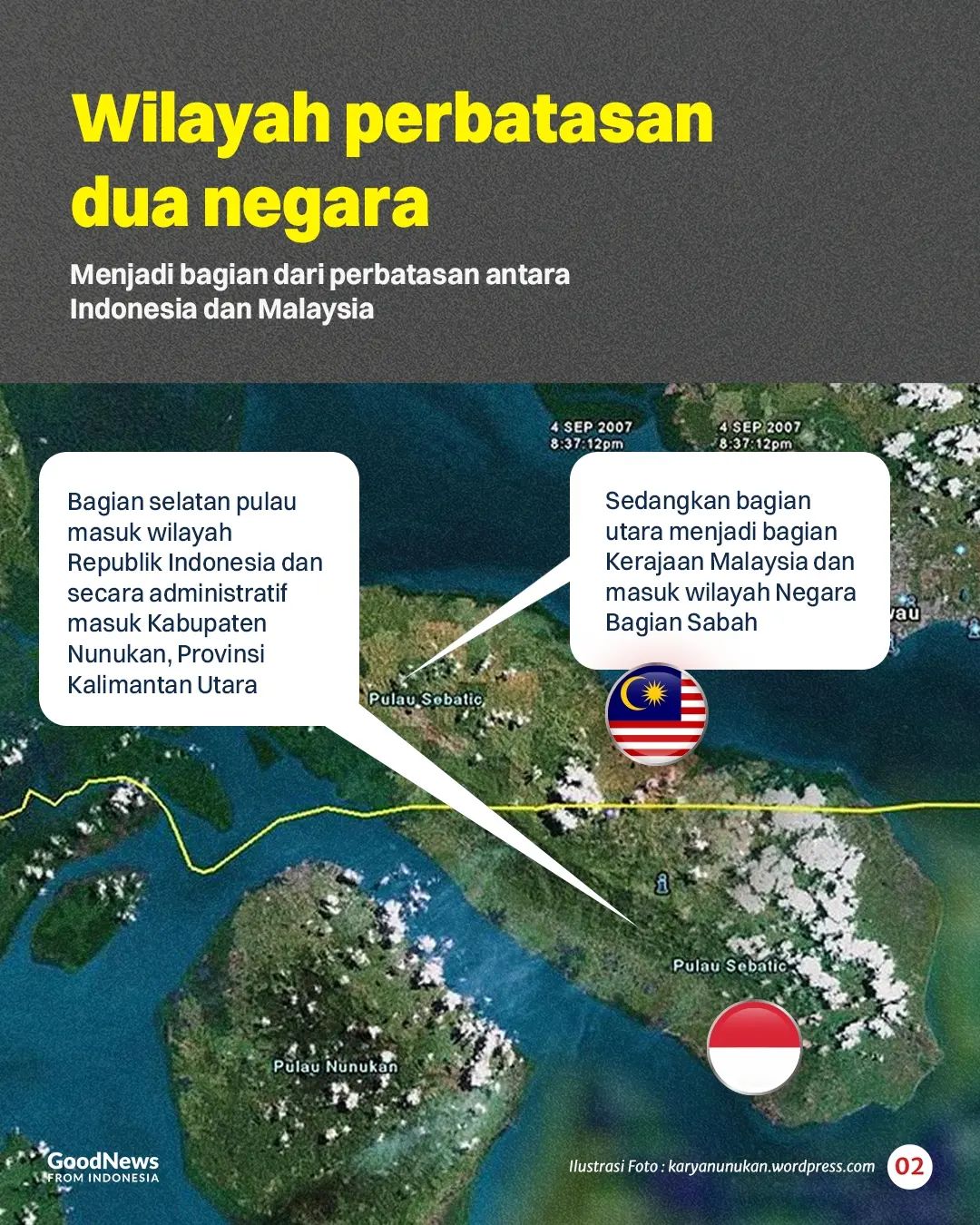 Menjejak Pulau Sebatik, Pengikat Perbatasan Indonesia-Malaysia
