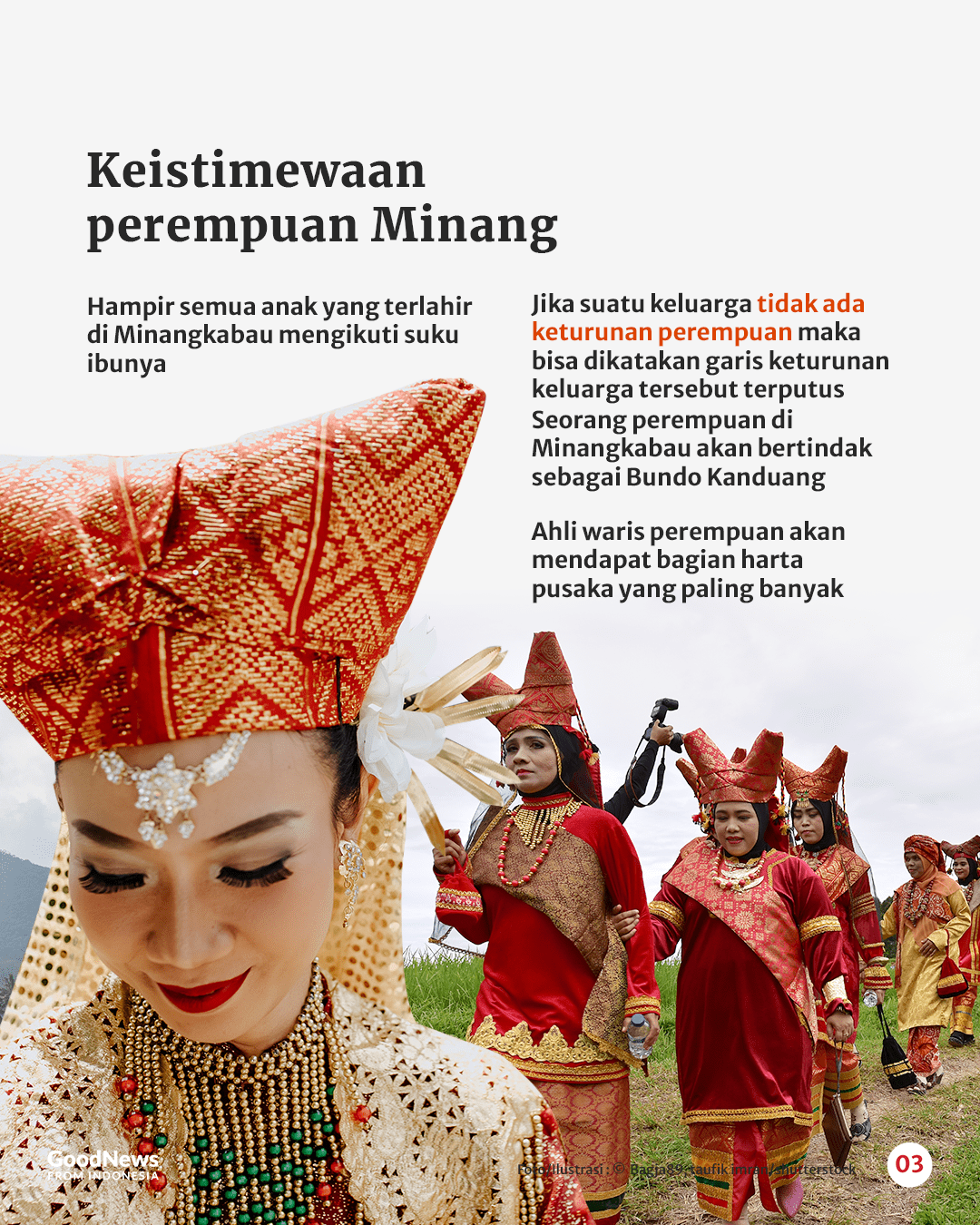 Minang, Masyarakat dengan Penganut Matrilineal Terbesar di Dunia