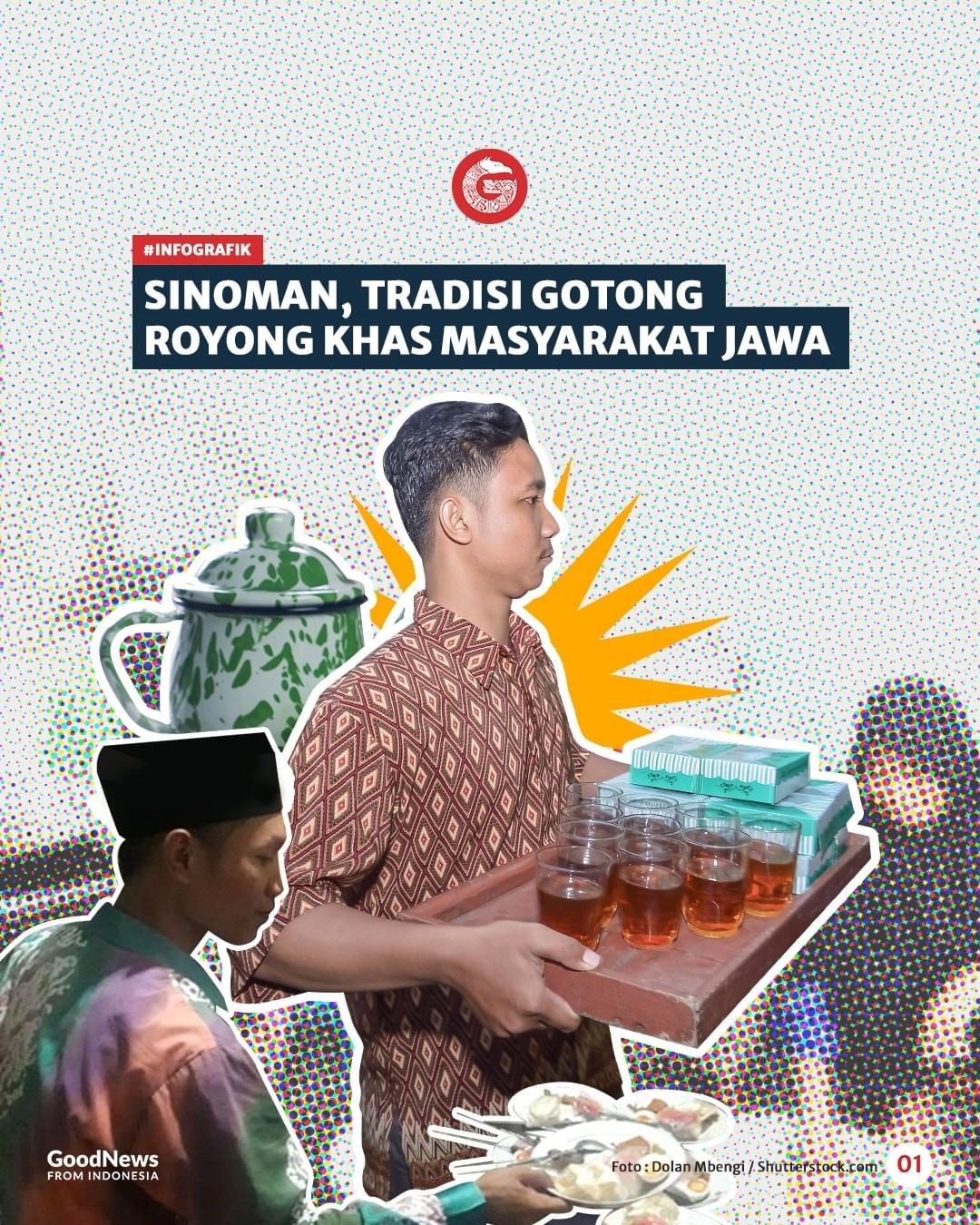 Sinoman, Tradisi Gotong Royong Khas Masyarakat Jawa