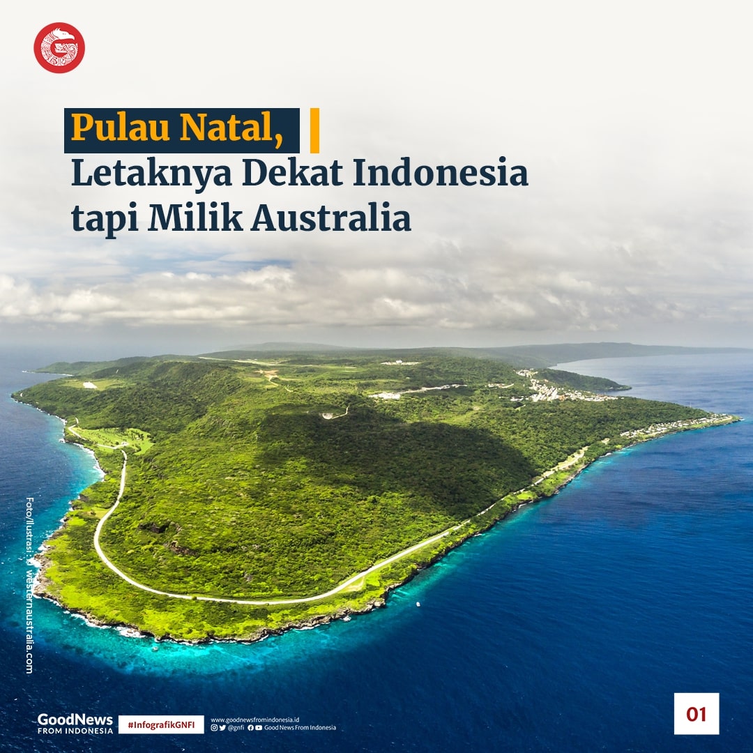 Uniknya Pulau Natal, Dekat dengan Indonesia Tapi Milik Australia