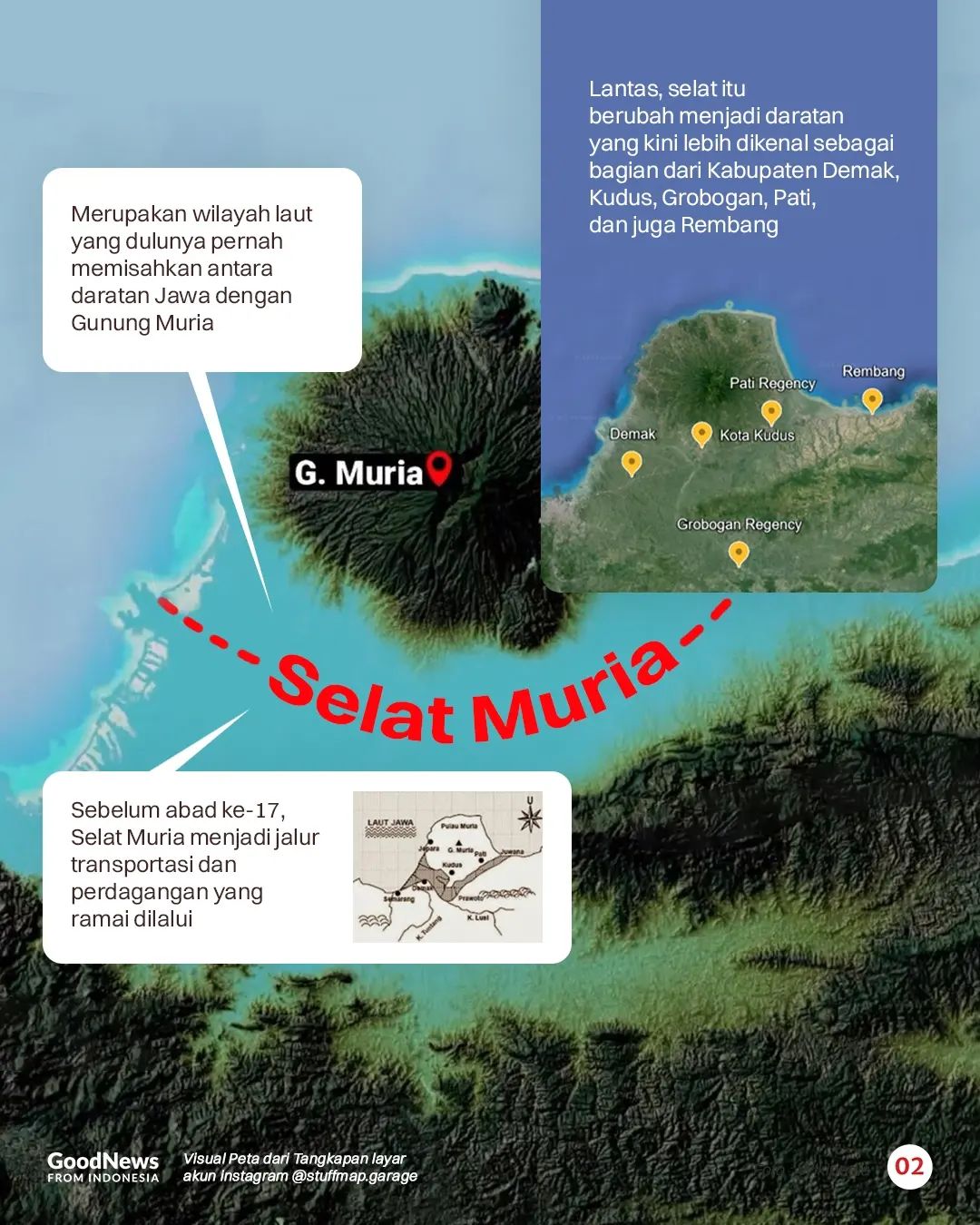 Mengenal Selat Muria yang Hilang, Apakah Bisa Muncul Kembali?