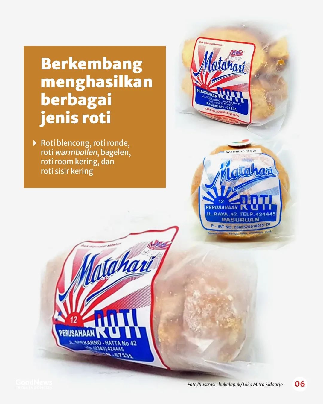 Nostalgia Roti Matahari, Roti Sisir Legendaris dari Pasuruan, Jawa Timur