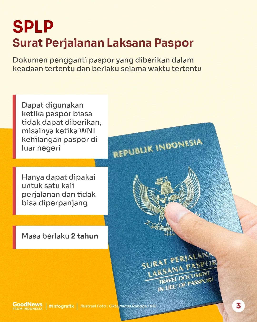 Perbedaan Paspor dan SPLP