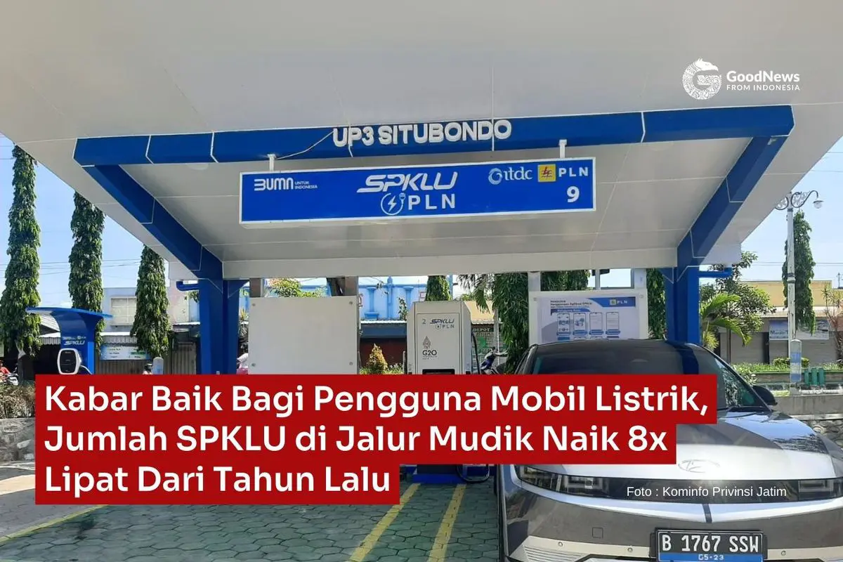 Kabar Baik Bagi Pengguna Mobil Listrik, Jumlah SPKLU di Jalur Mudik Naik 8x Lipat Dari Tahun Lalu