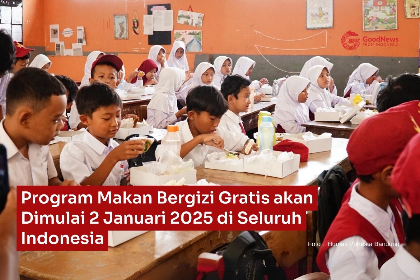 Program Makan Bergizi Gratis akan Dimulai 2 Januari 2025 di Seluruh Indonesia